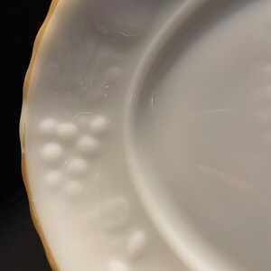 Vintage Anchor Hocking Milk Glass Turkey Platter - Etsy