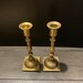 Vintage ADG Brass Candlesticks - Etsy