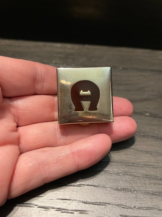 vintage enamel pill - Gem