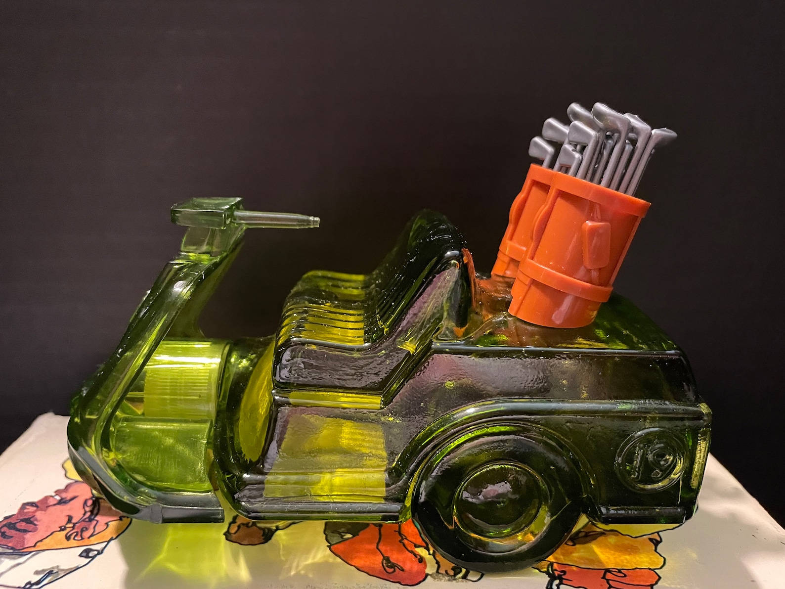 1980's avon Open Golf Cart After Shave Bottle - Etsy