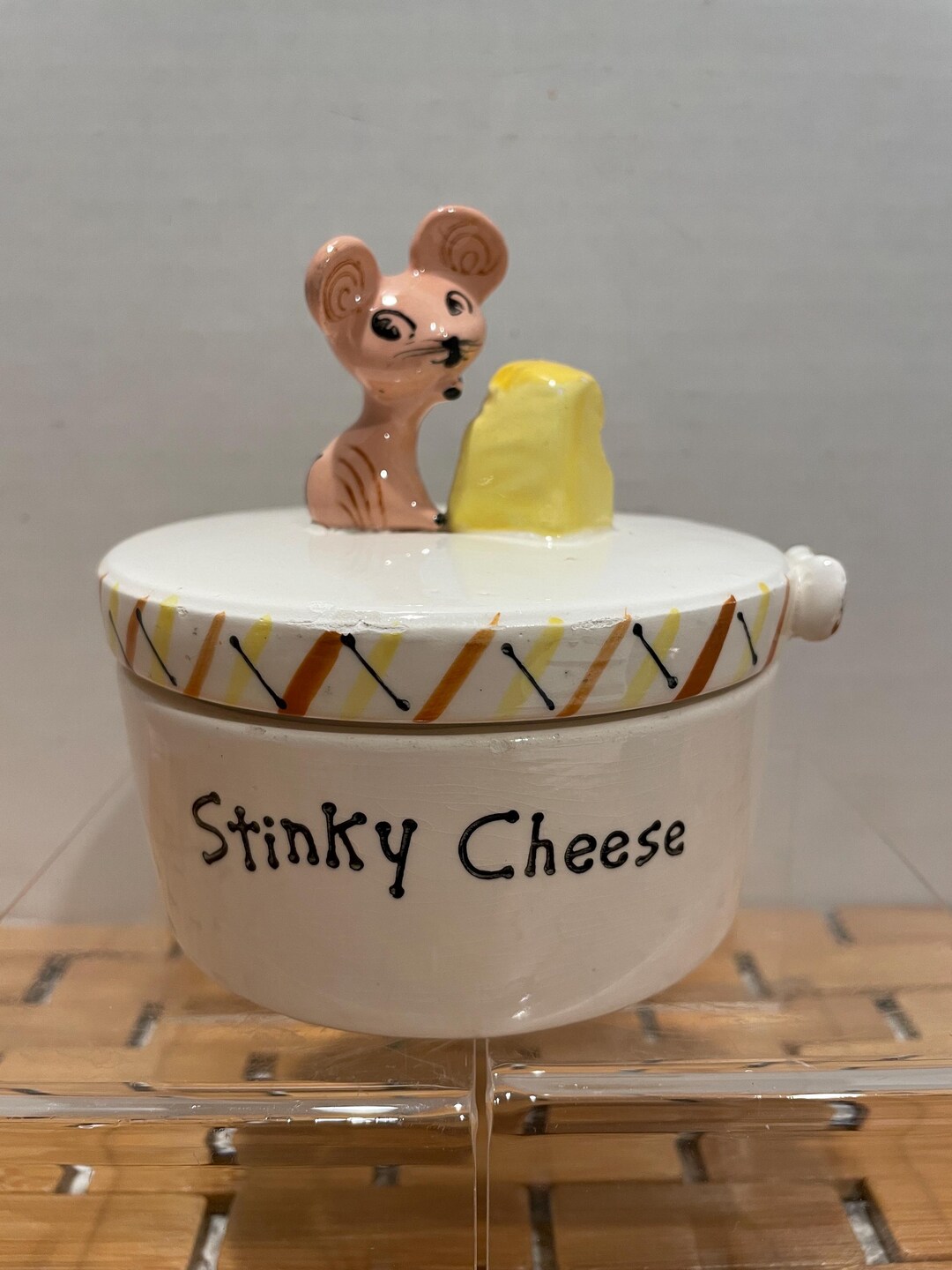 1958 Holt Howard Stinky Cheese Bowl - Etsy