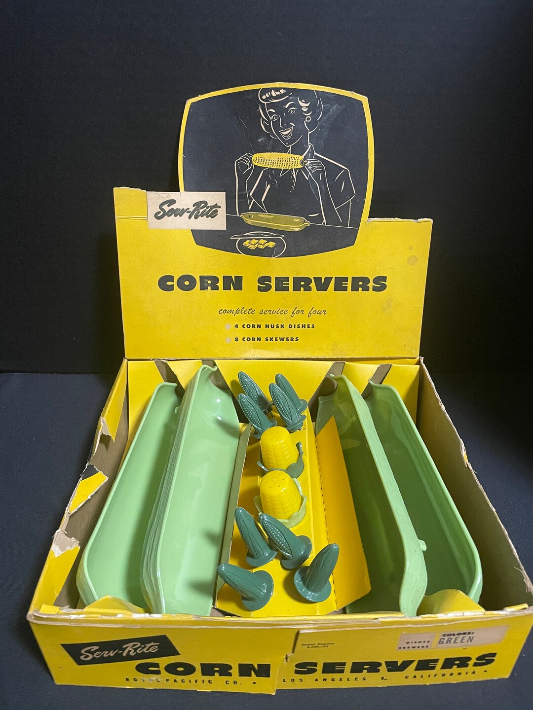 Vintage Serv-rite Corn Servers - Etsy