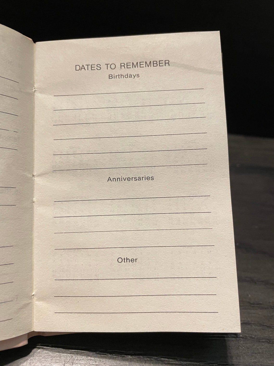 1976 Hallmark Diary - Etsy