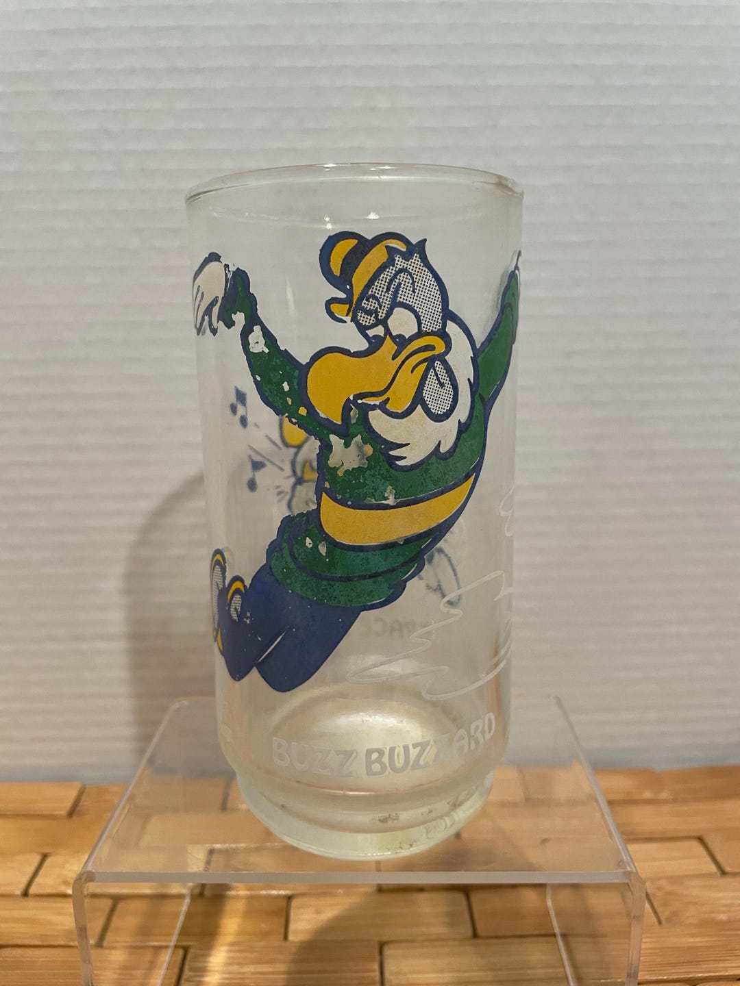 1970’s Buzz Buzzard & Space Mouse Woody Woodpecker Drinking Glass - Etsy