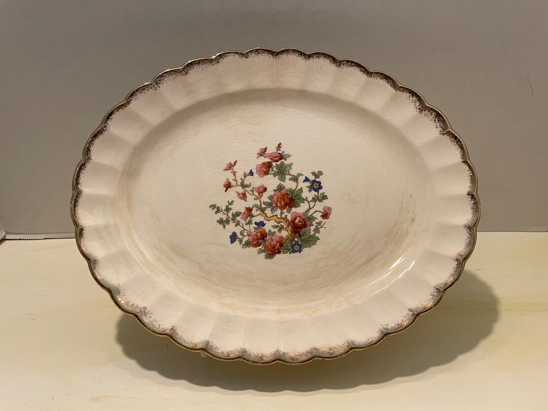 Vintage Golden Ware 22 Carat Pure Gold Platter - Etsy