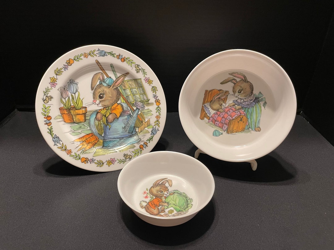 Vintage Oneida Deluxe Child's Dishes - Etsy