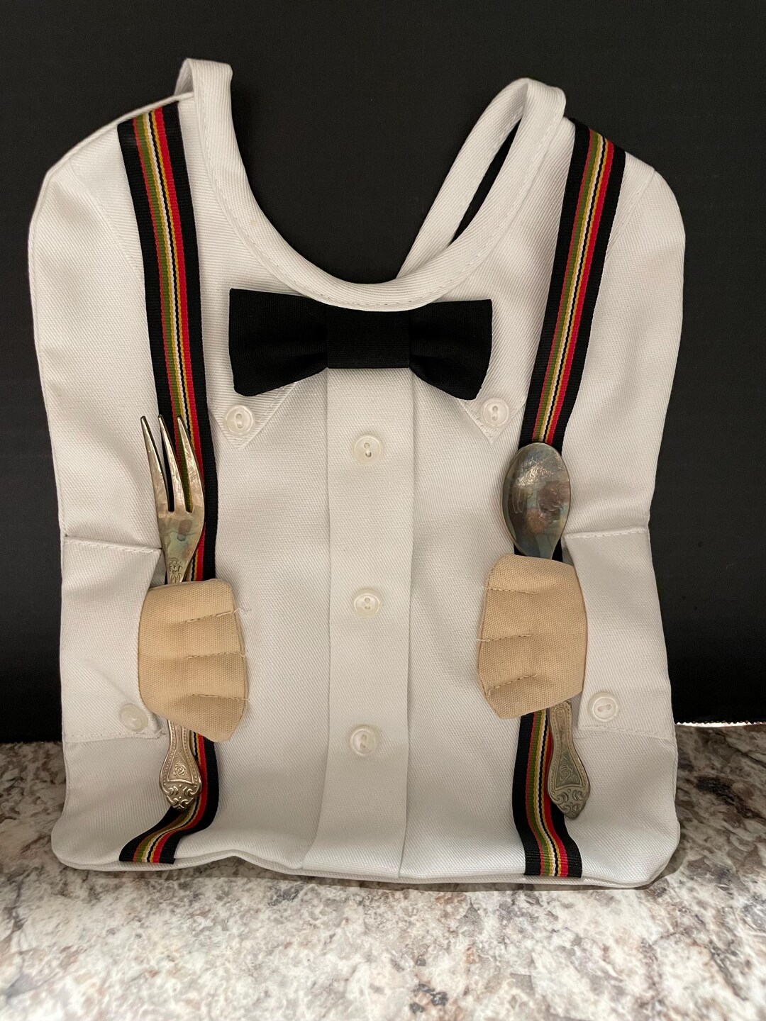 Vintage Fun Bib by Davida - Etsy