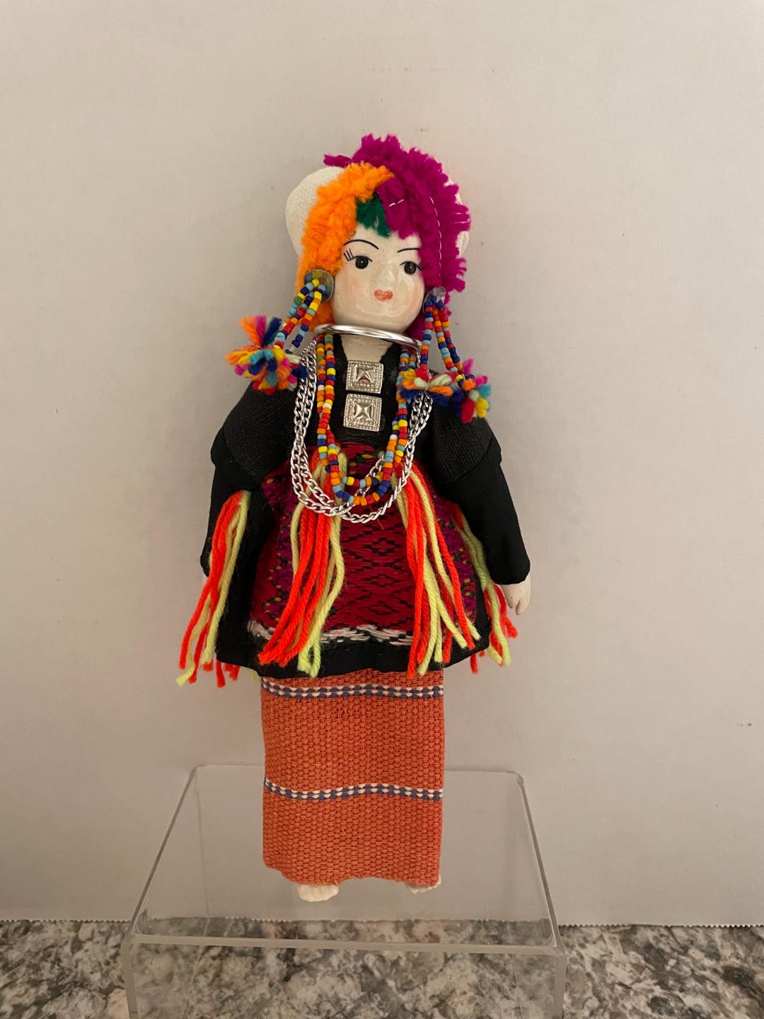 Vintage Thailand Hmong Porcelain Doll - Etsy