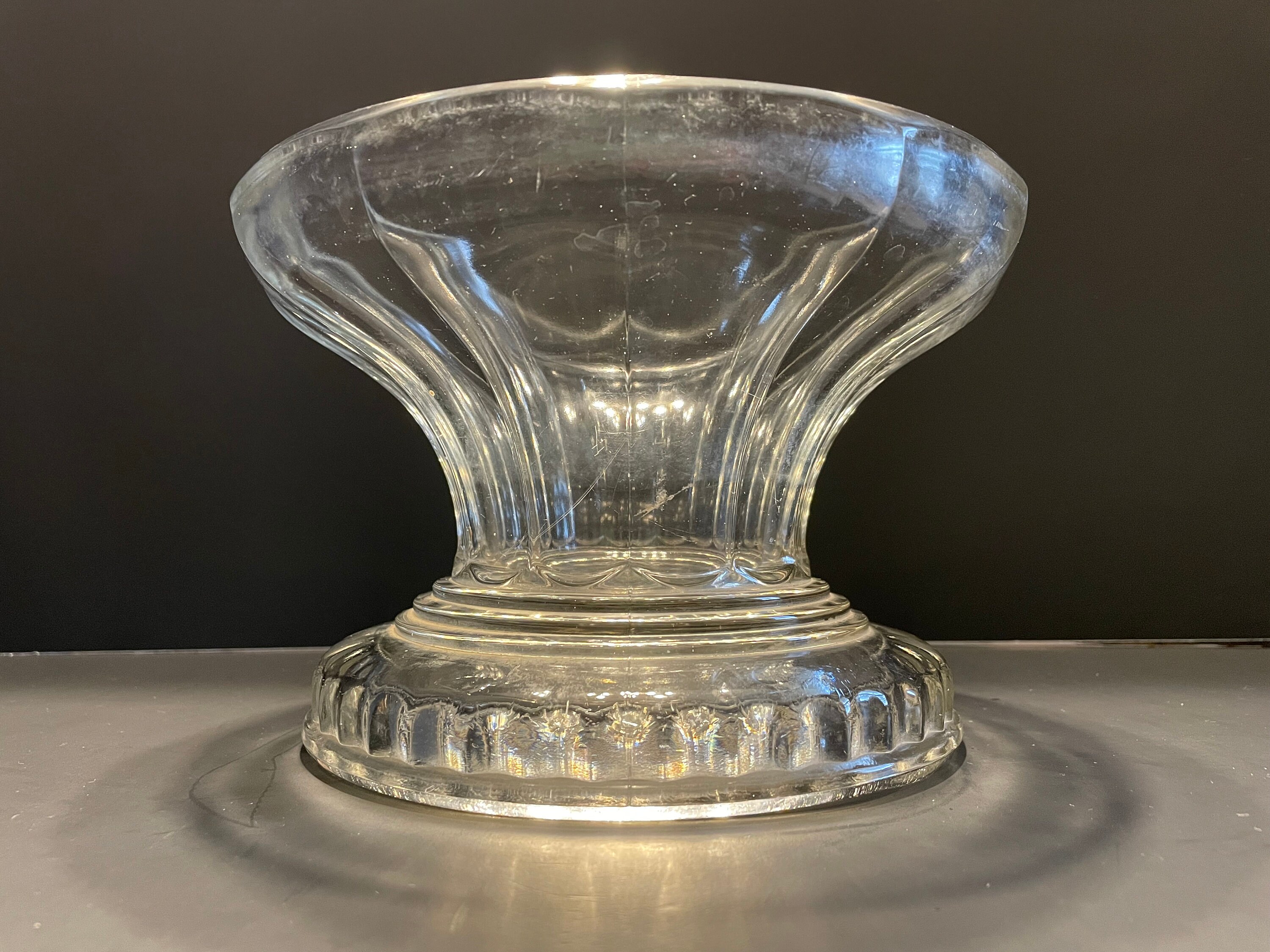 1900 Colonial Flute Glass Bowl - Etsy