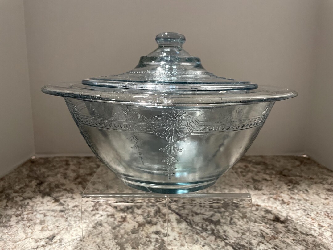 1940’s Fire King Philbe Sapphire Glass Bowl Set - Etsy