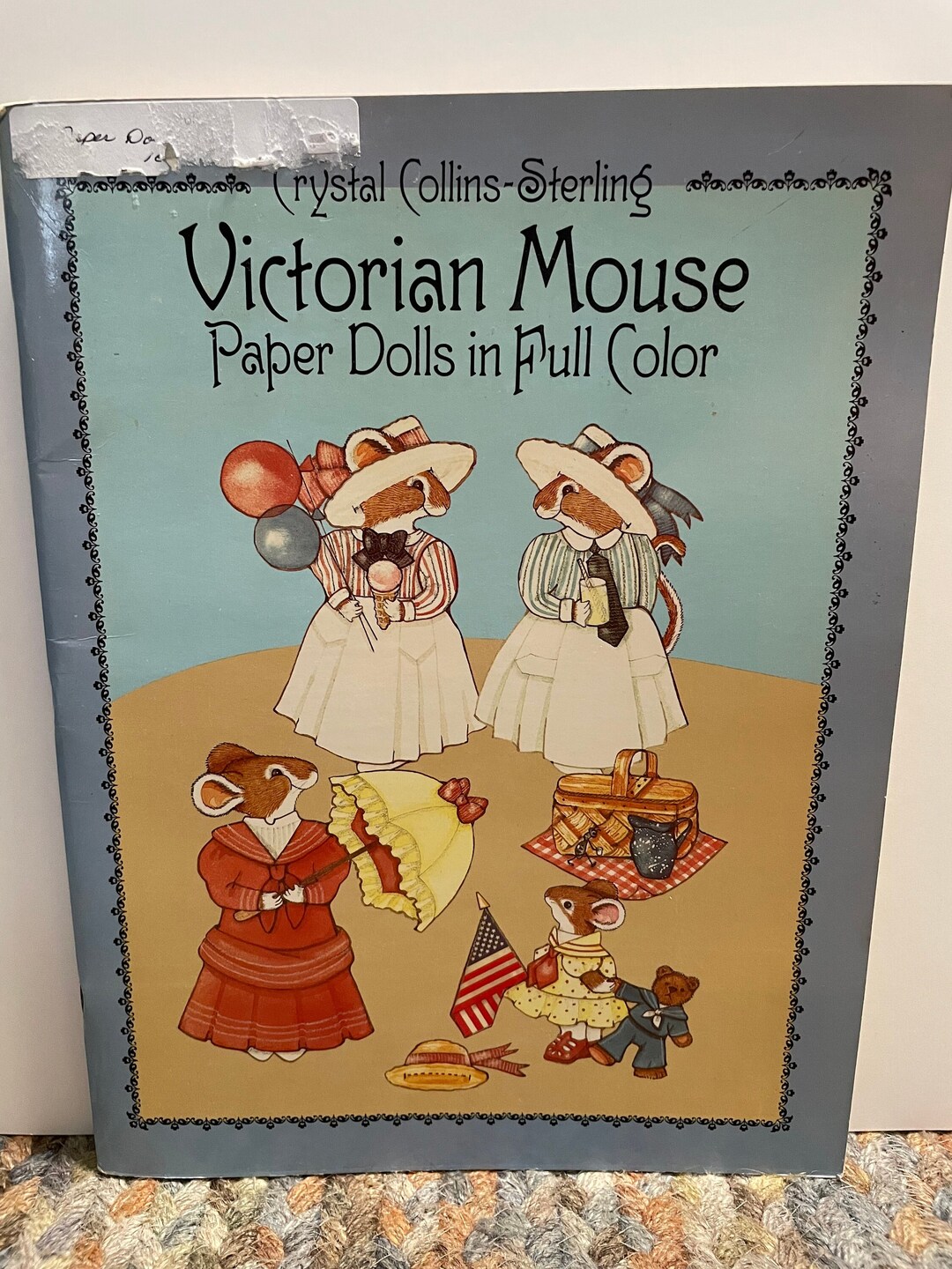 1986 Book of Victorian Mouse Paper Dolls - Etsy