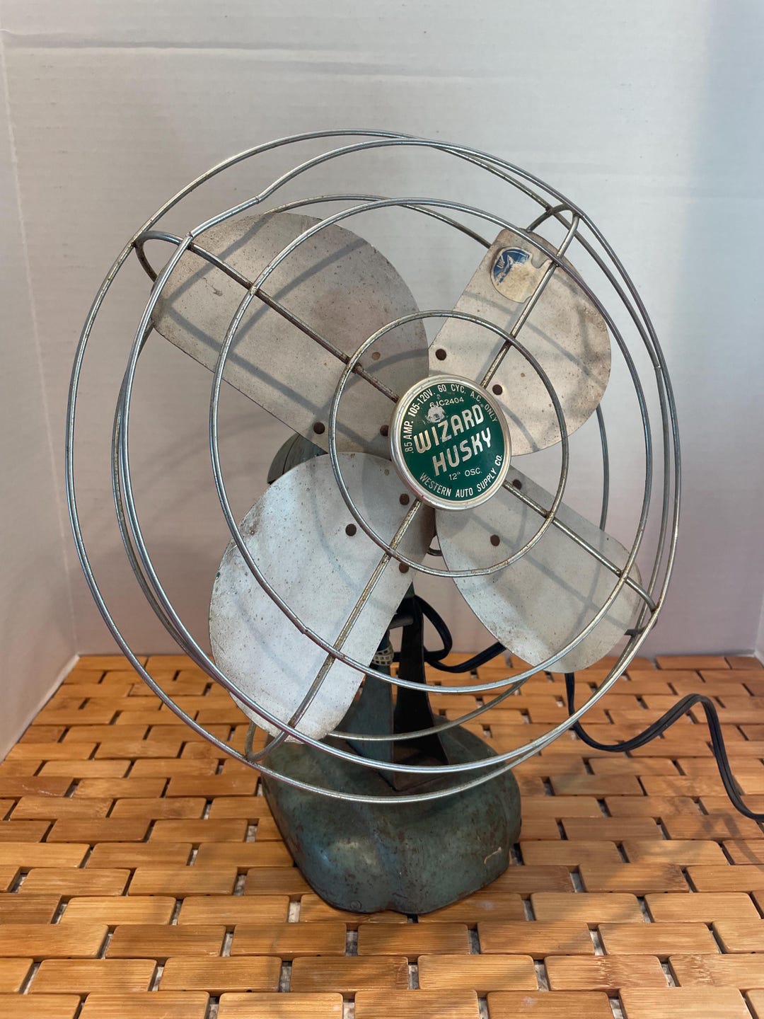 1940’s Wizard Husky Electric Fan - Etsy