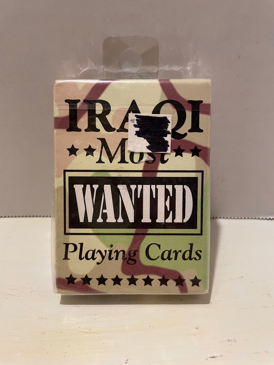 Vintage Iraqi Most Wanted Playing Cards - Etsy