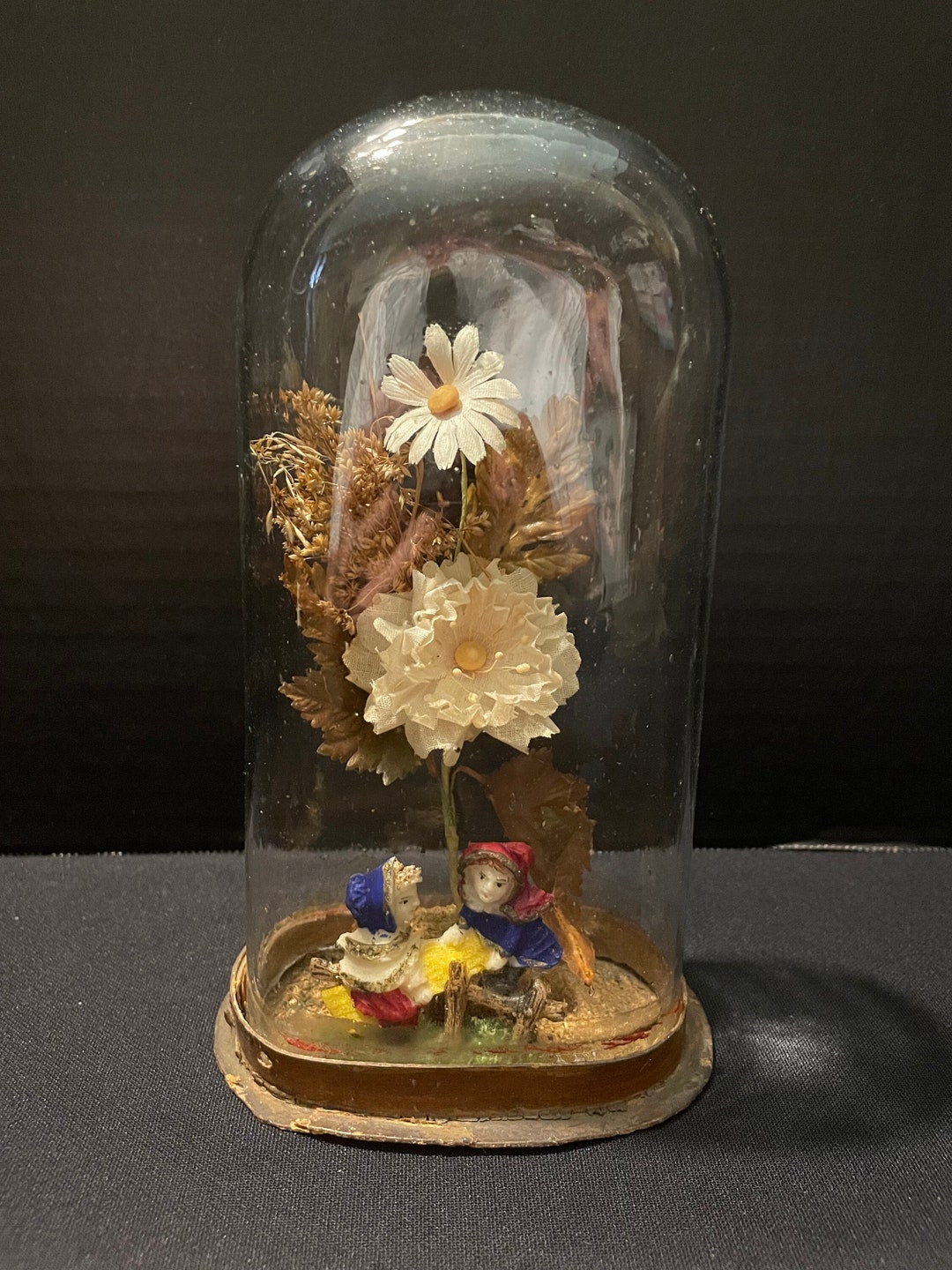 1860/1880 Victorian Era Parlor Dome Diorama - Etsy