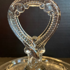 Vintage L.E. Smith Glass Beverage Tray - Etsy