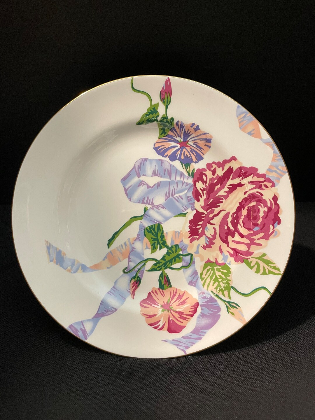 Vintage Spode Fine Bone China Plate - Etsy