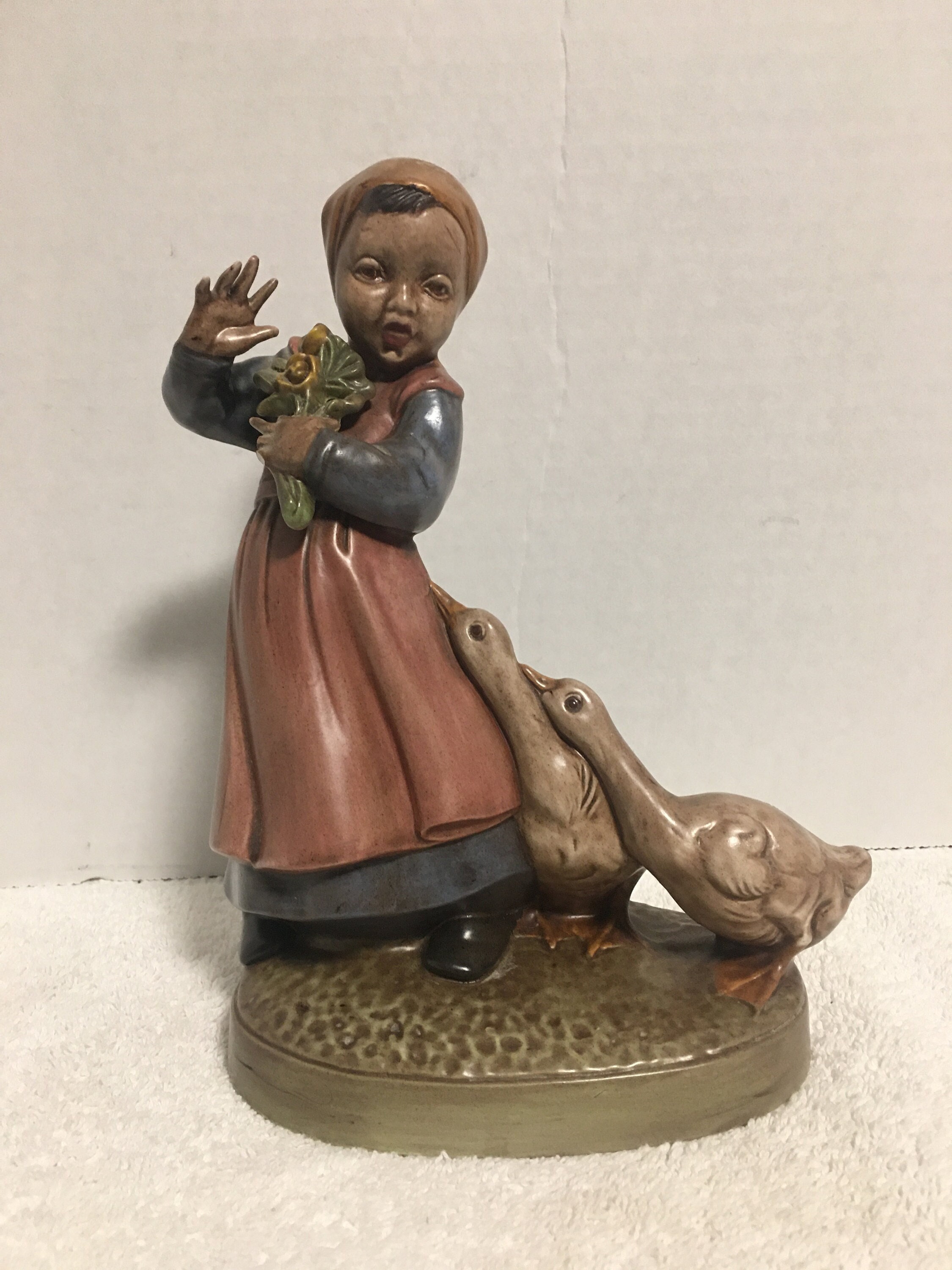 1969 Holland Mold Girl Statue | Etsy