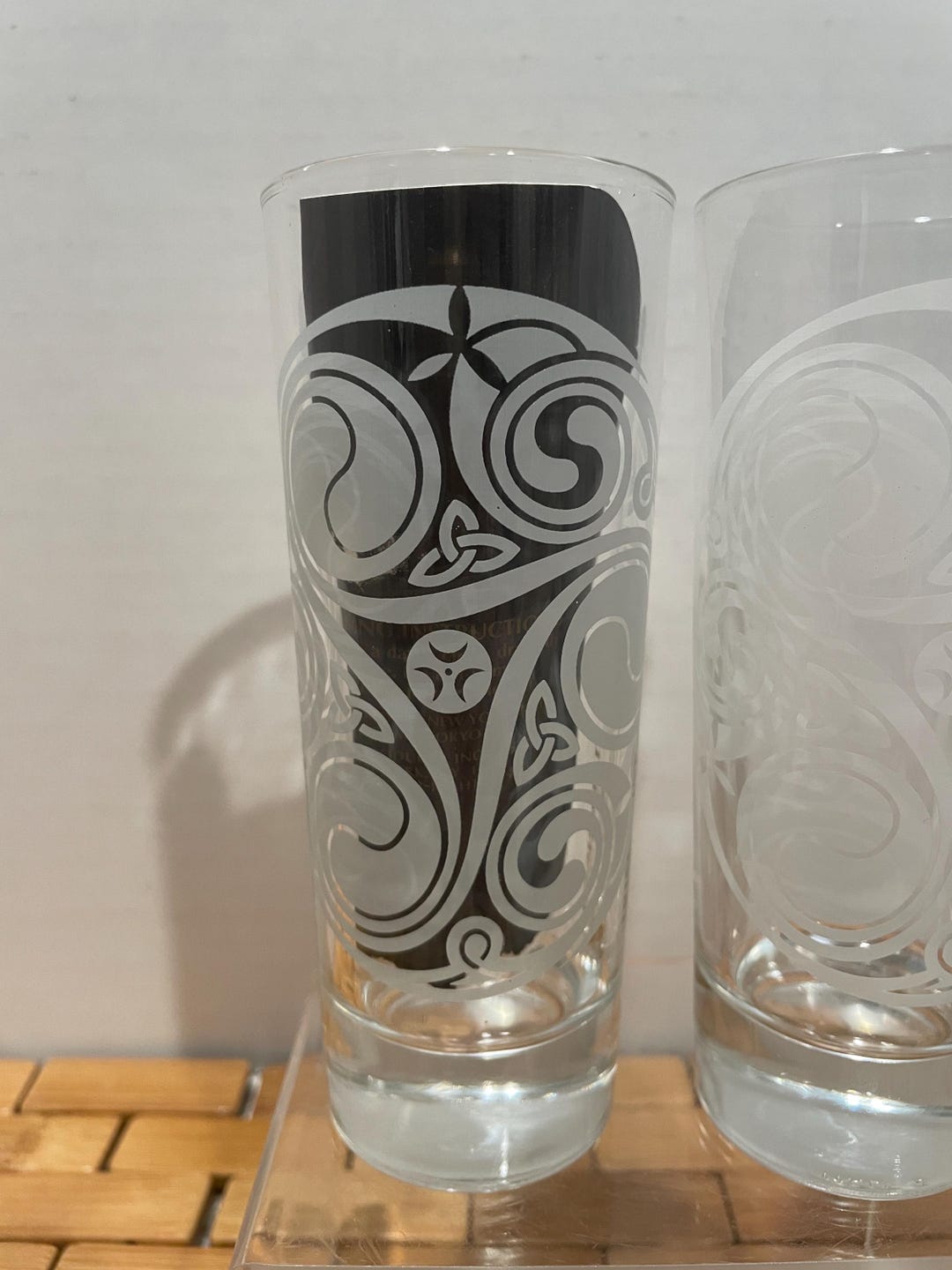 Vintage Irish Mist Celtic Design Italy Highball Glasses - Etsy
