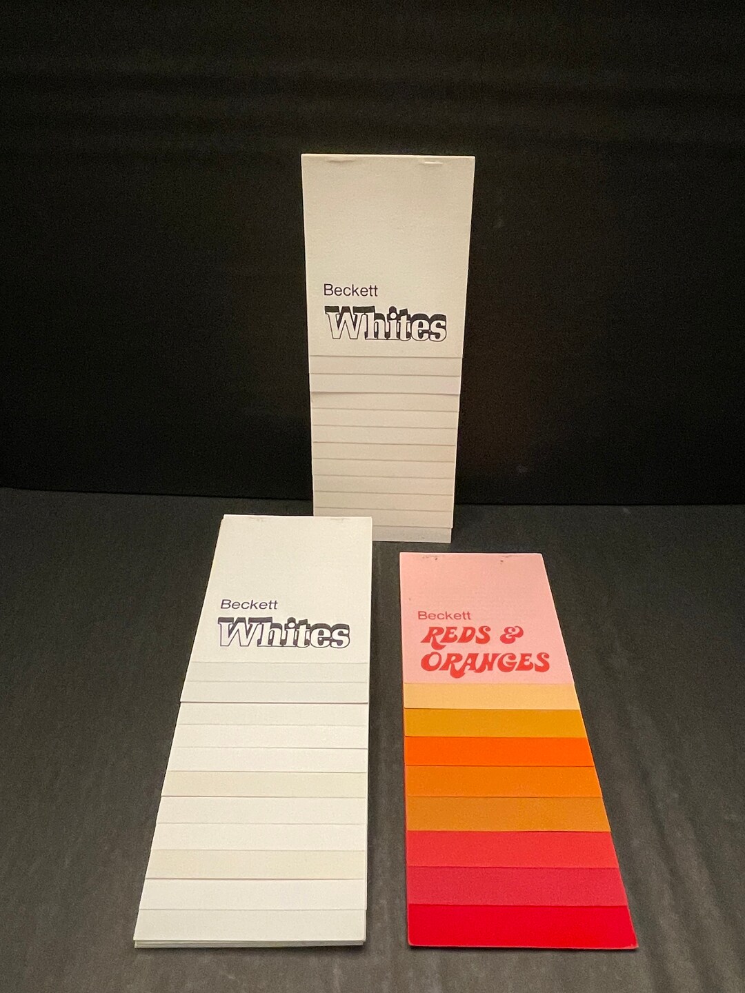 Vintage Salesman Booklet of Beckett Paper Samples - Etsy