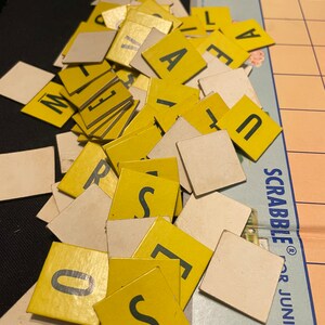 1958 Scrabble for Juniors Game - Etsy
