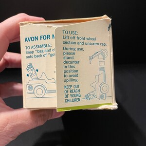 1980's "avon Open" Golf Cart After Shave Bottle - Etsy