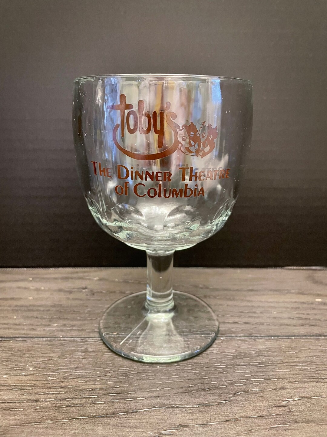 Vintage Toby's Beer Glass - Etsy