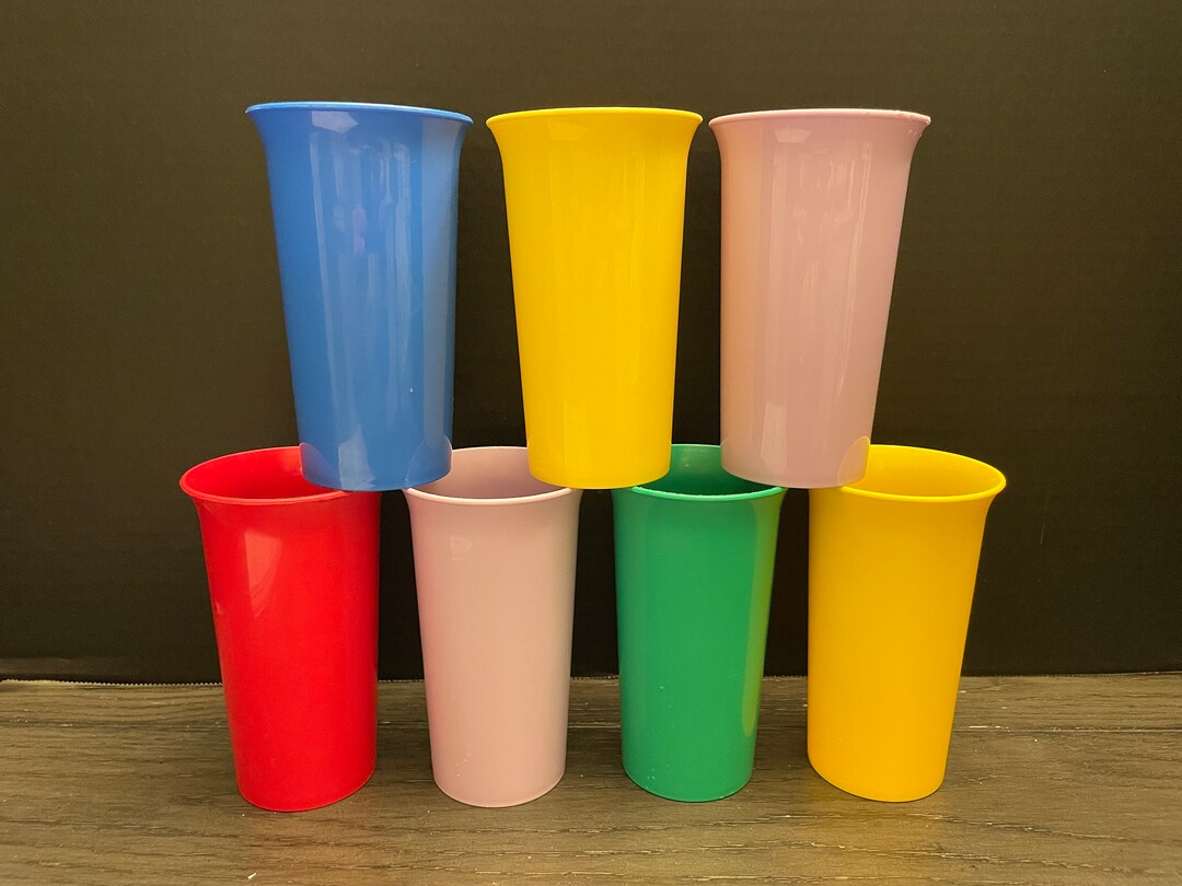Vintage Tupperware Drinking Tumblers - Etsy