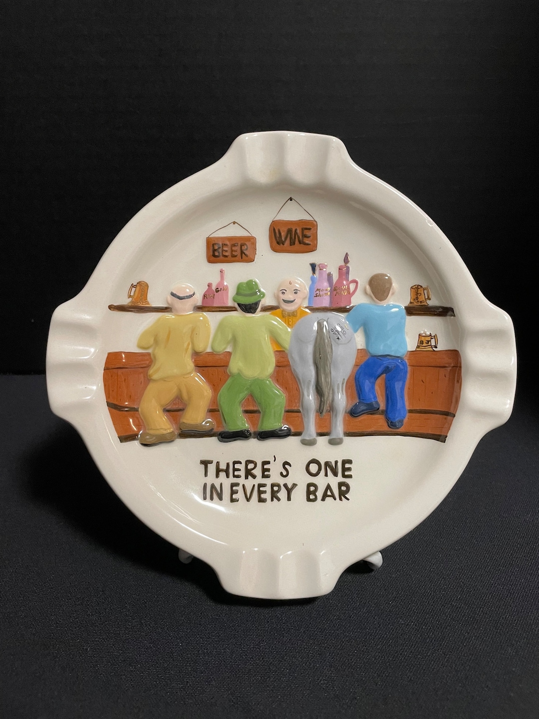 1975 Handmade Funny Ashtray - Etsy