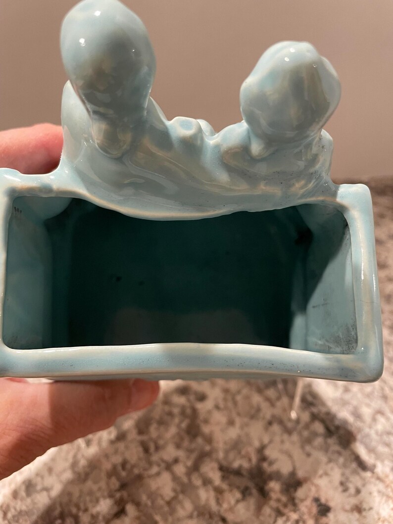 1962 Cameron Pottery Colonial Couple Planter - Etsy