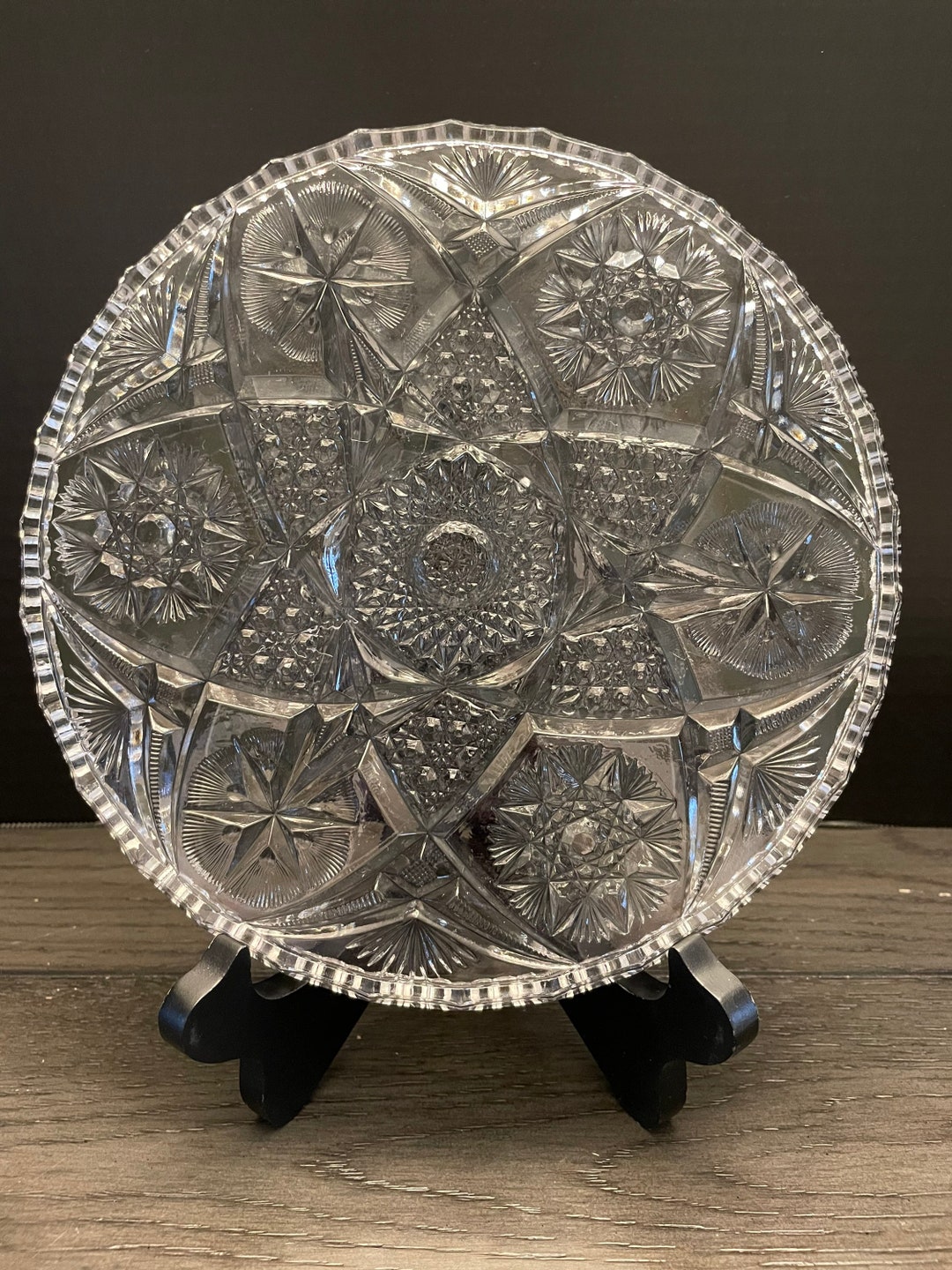 Vintage Mckee EAPG Platter - Etsy