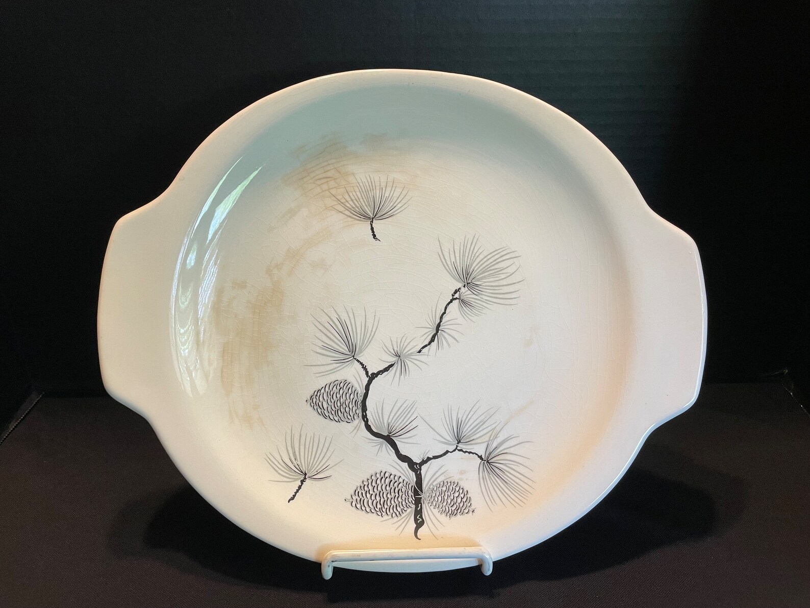 Vintage Harkerware Pottery Platter - Etsy