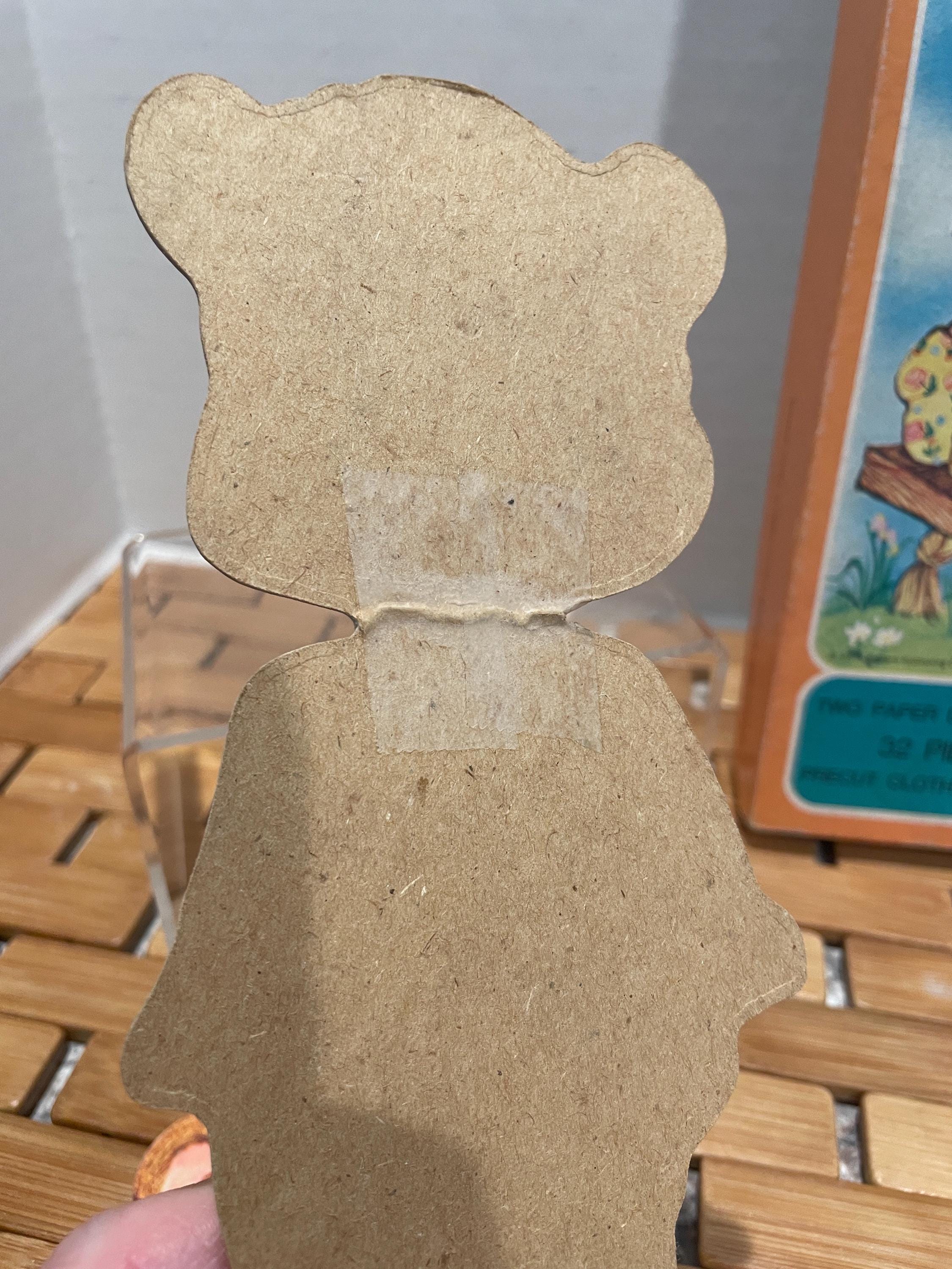 1979 Teddy Bear Paper Dolls - Etsy