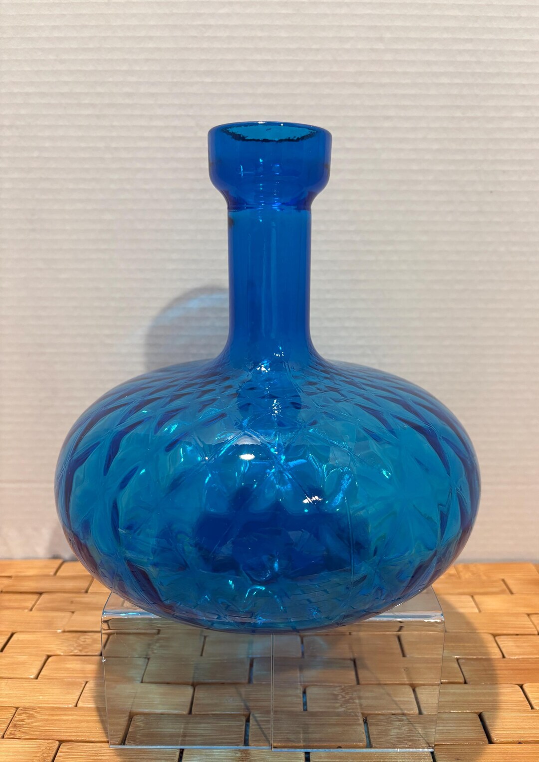 Vintage Italian Empoli Genie Decanter - Etsy