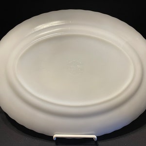 Vintage Anchor Hocking Milk Glass Turkey Platter - Etsy