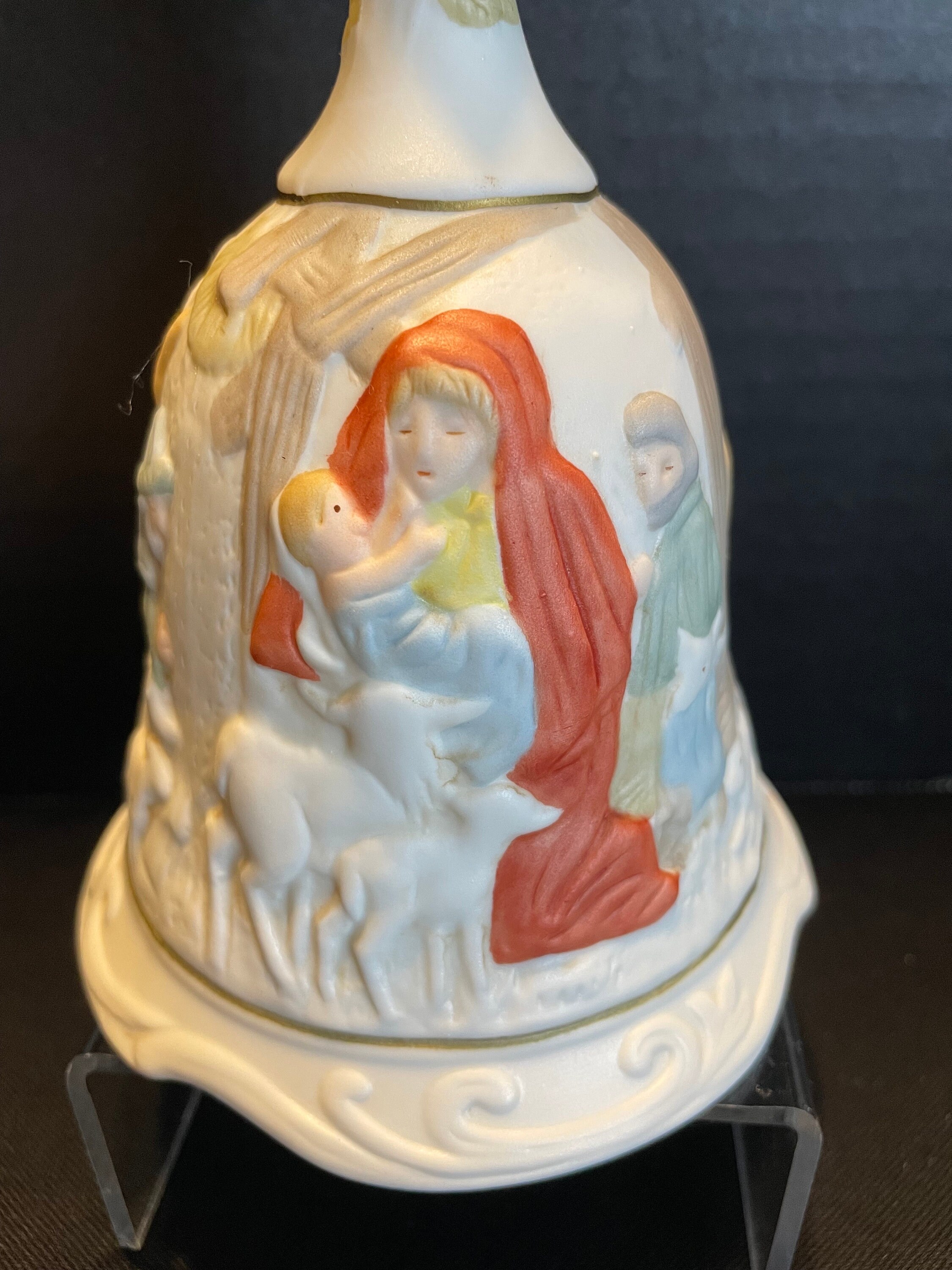 1986 Lefton China Musical Bell - Etsy