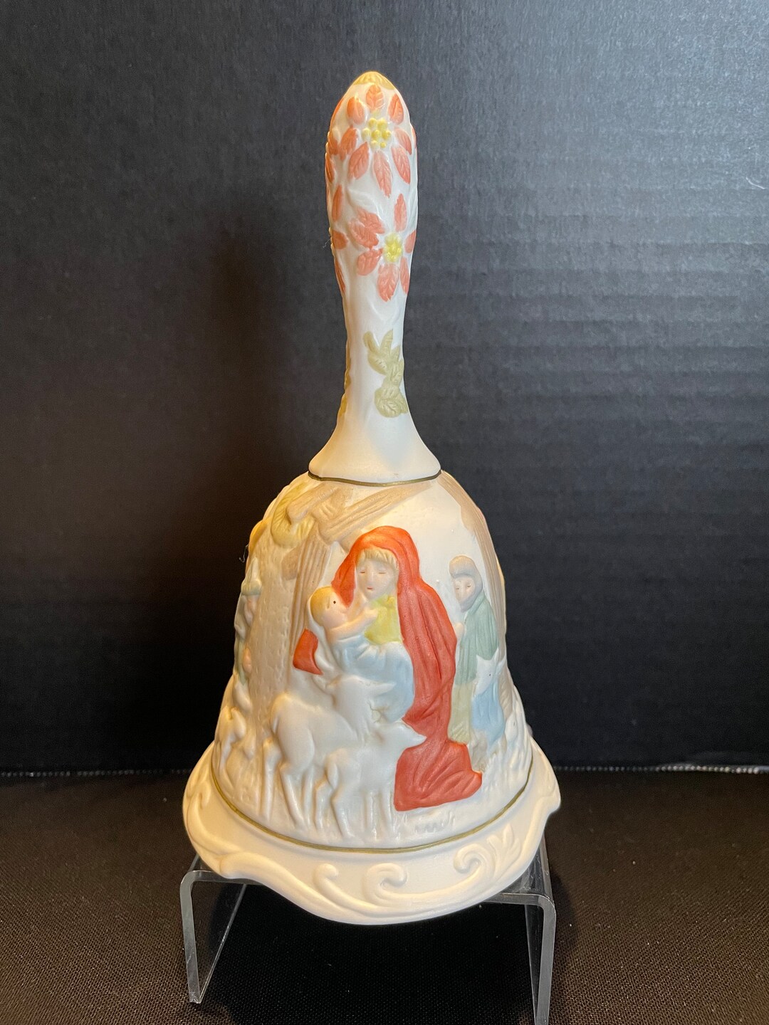 1986 Lefton China Musical Bell - Etsy