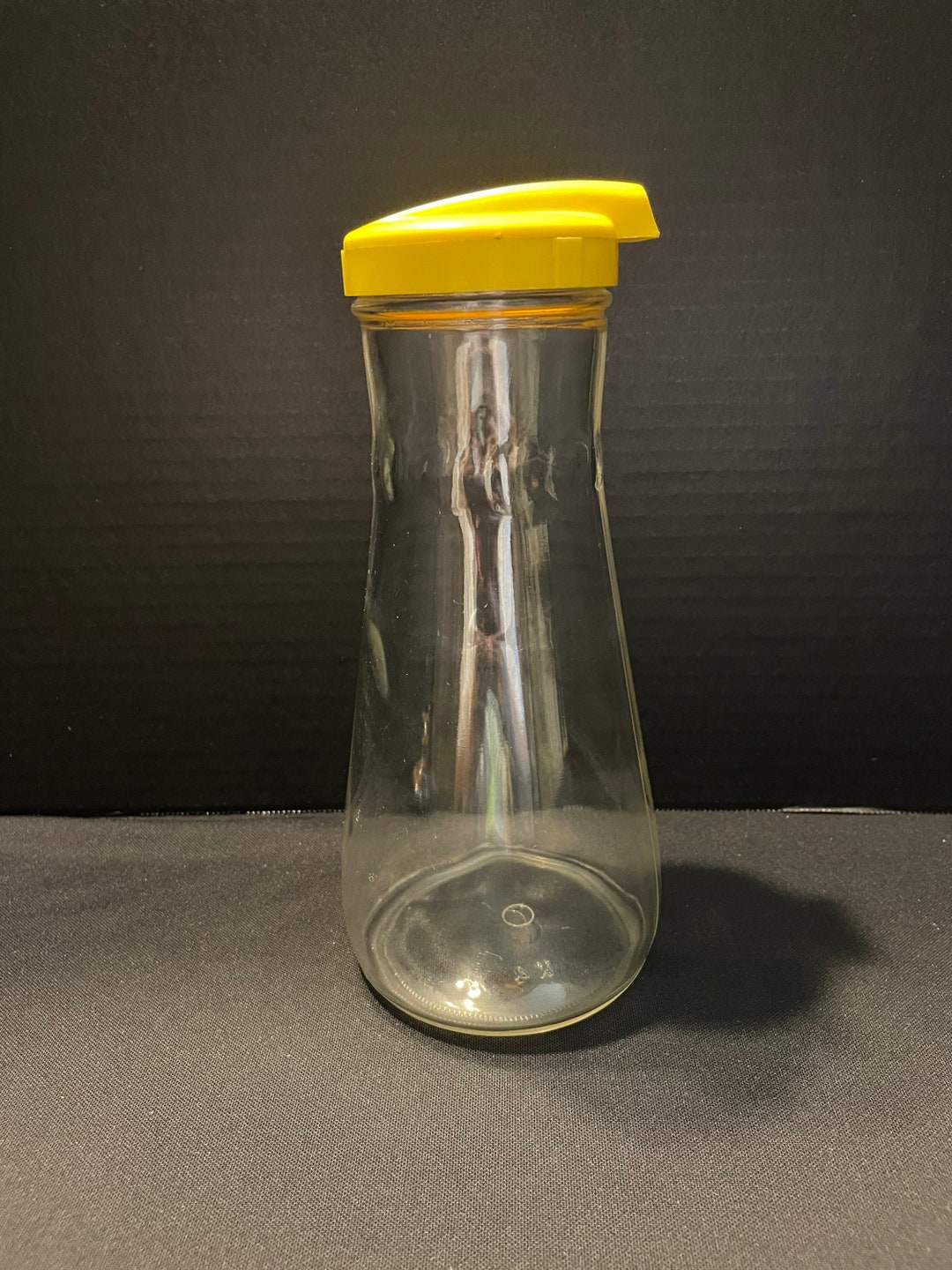 Vintage Glass Juice Decanter - Etsy