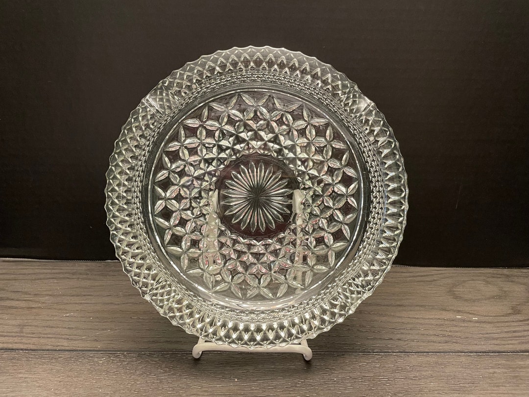 Vintage Thick Glass Ashtray - Etsy