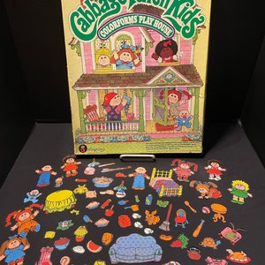 1983 Cabbage Patch Kids Colorforms - Etsy