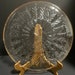 Vintage Large Clear Glass Platter - Etsy