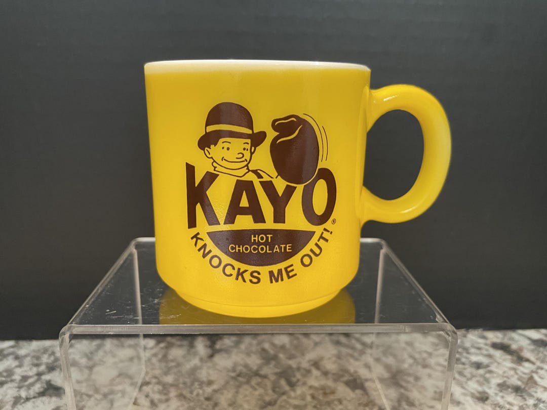 1950's Kayo Hot Chocolate Cup - Etsy