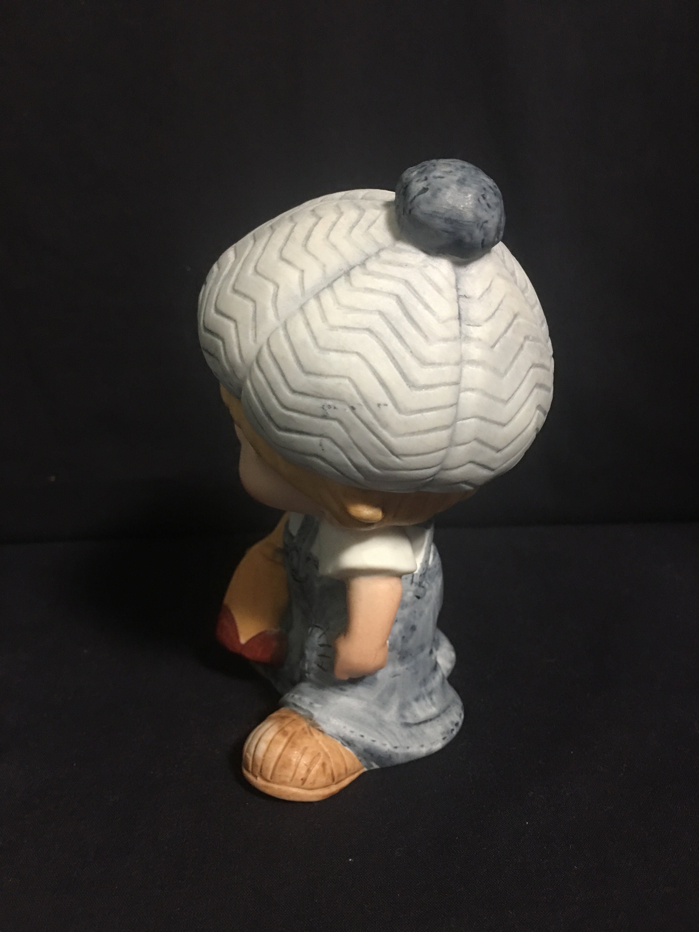 Vintage Homco Big Head Boy Figurine - Etsy