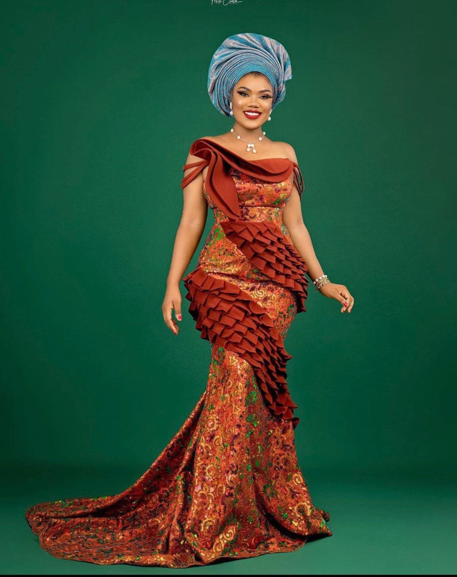 African Ankara Mermaid Prom Dress Mermaid Dress Etsy