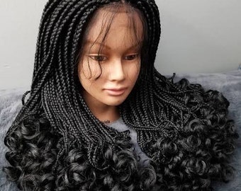 Center Part Braids - Etsy