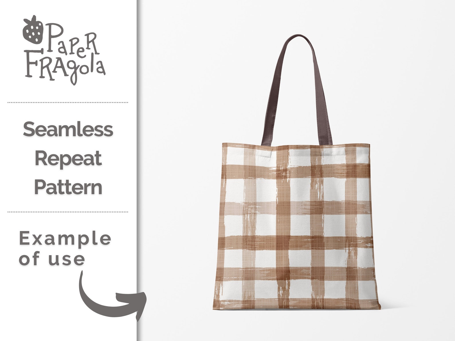 Watercolor Neutral Gingham Seamless Repeat Pattern - Etsy