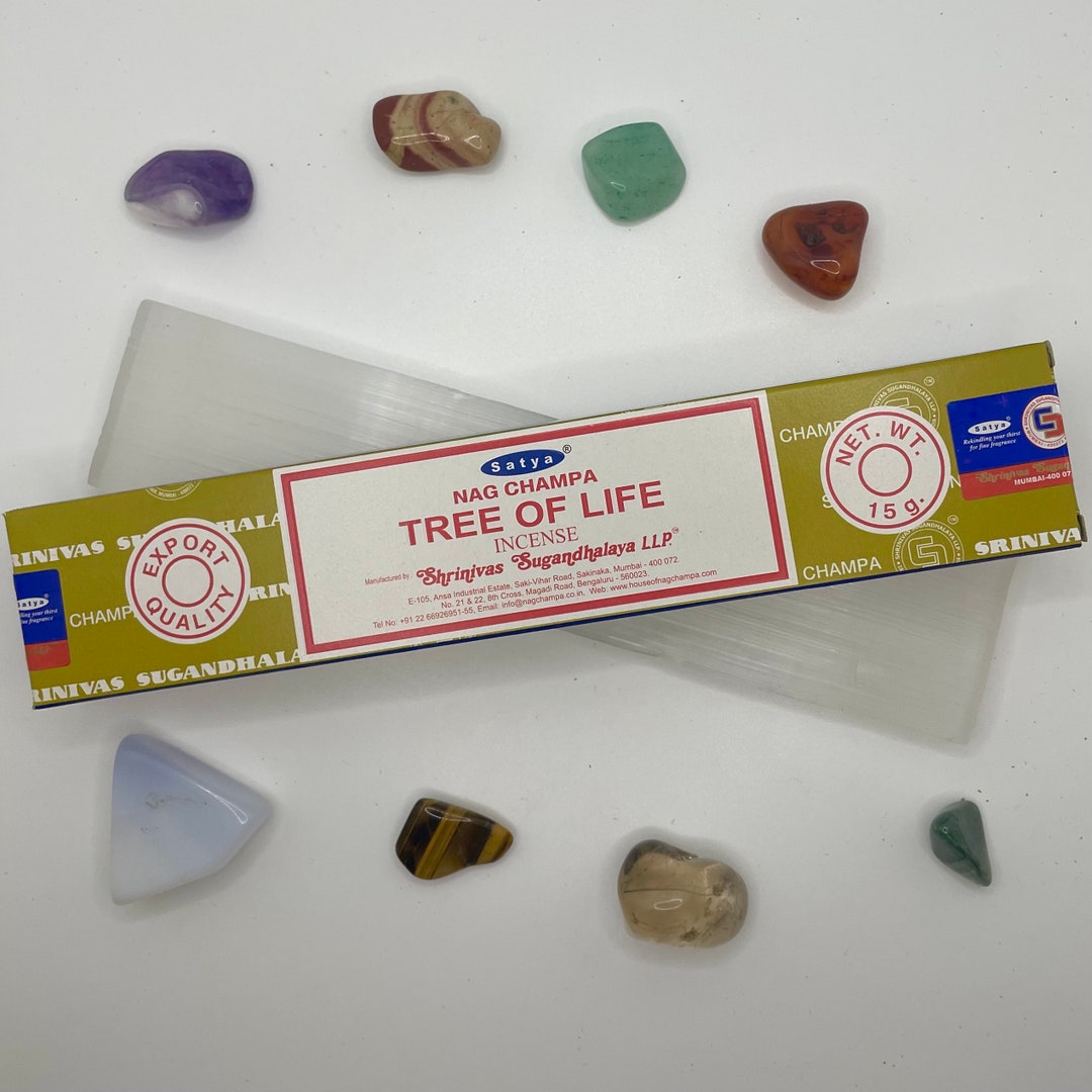 Satya Tree of Life Incense Box - Etsy