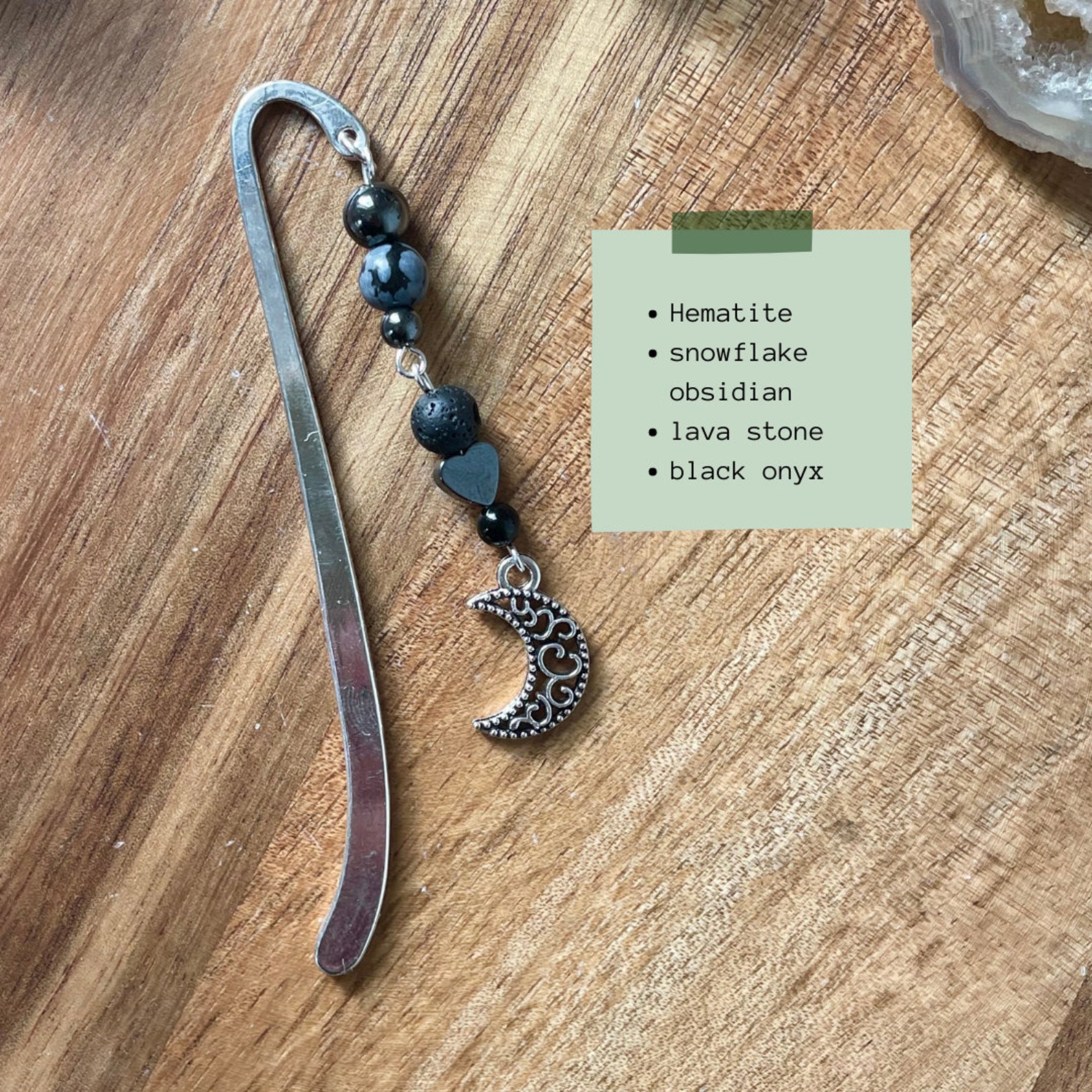 Crystal Bookmarks Straight Bookmarks Handmade With - Etsy