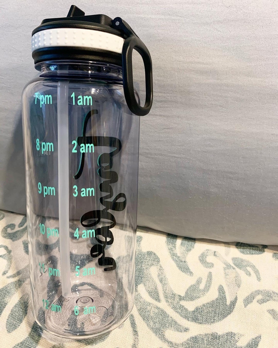 CUSTOMIZED Water Bottle Tracker - Etsy