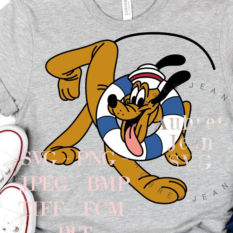 Pluto Line Art Svg - Etsy
