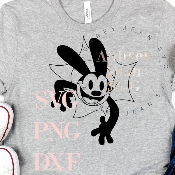 Oswald Lucky Rabbit Svg - Etsy